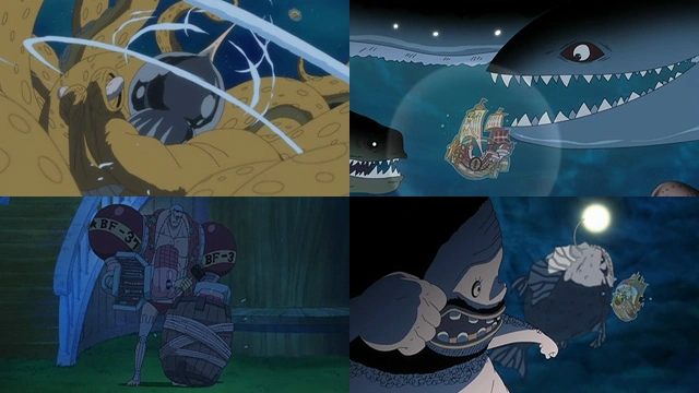 Episodio 525: Dispersi negli abissi | One Piece Wiki Italia | Fandom