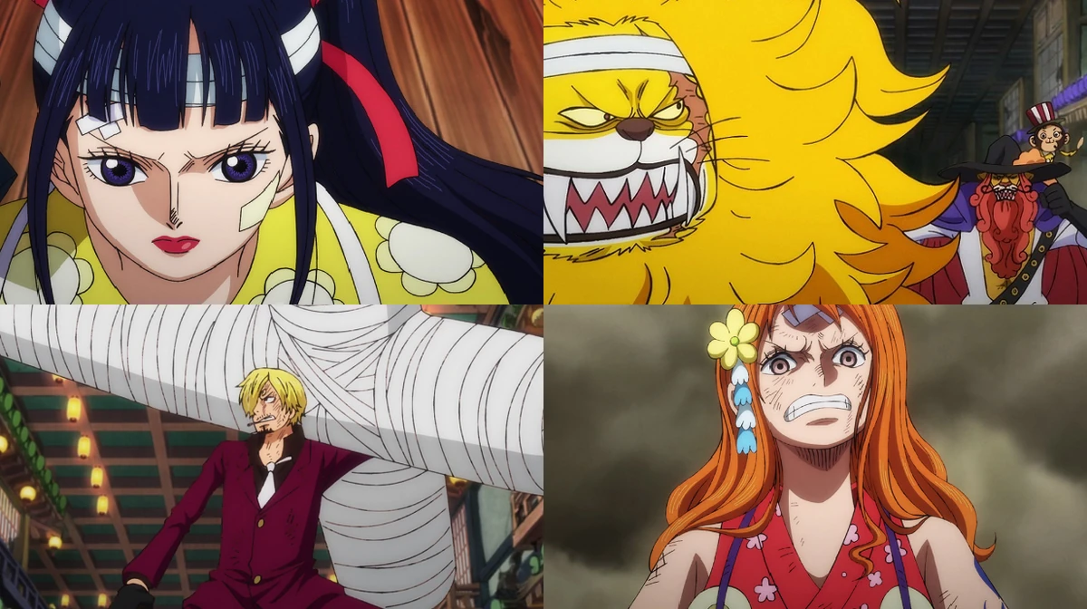 Episodio 1032: L'alba del Paese di Wa - La battaglia totale si scalda ...