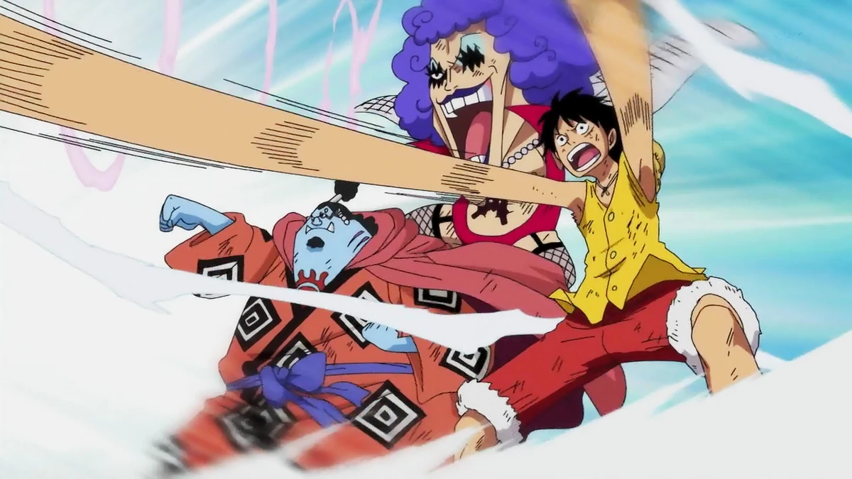 Gyojin Karate Death Gomu Gomu no Gosenmaigawara Seiken Wink Bazooka ...