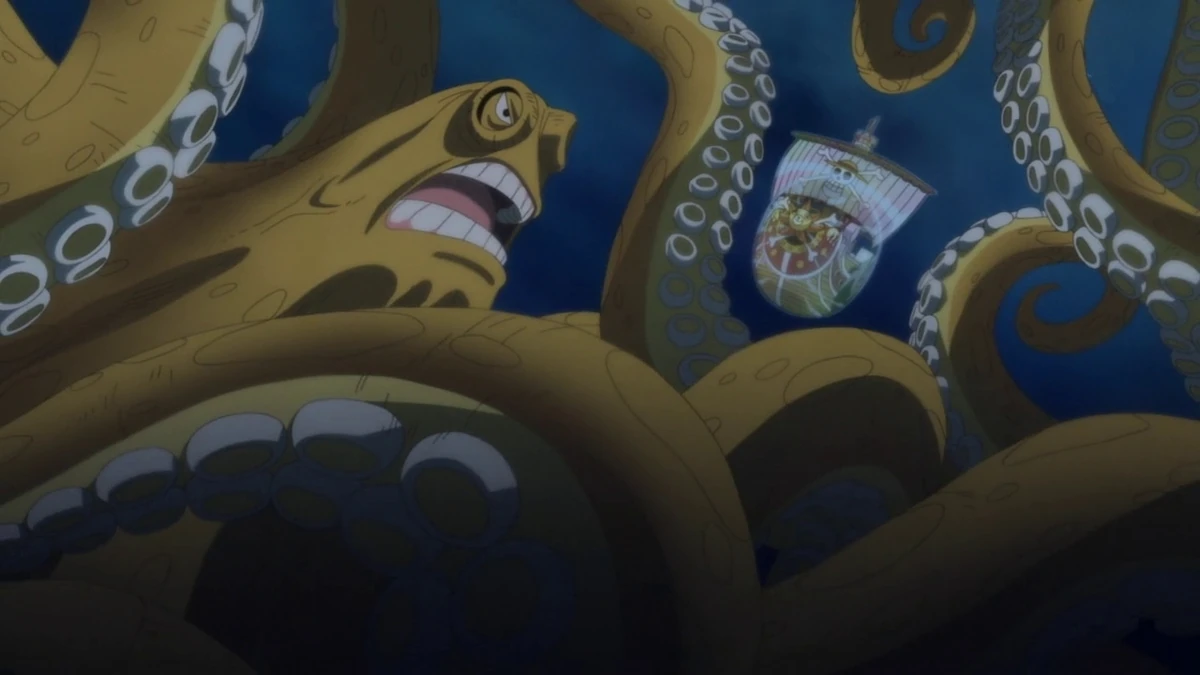 Mugiwara-Piratenbande gegen Surume | OnePiecePedia | Fandom