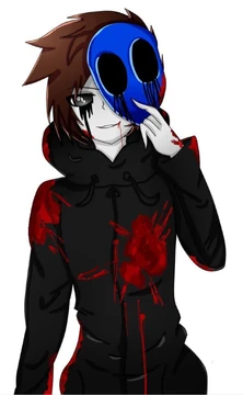 how to draw eyeless jack anime
