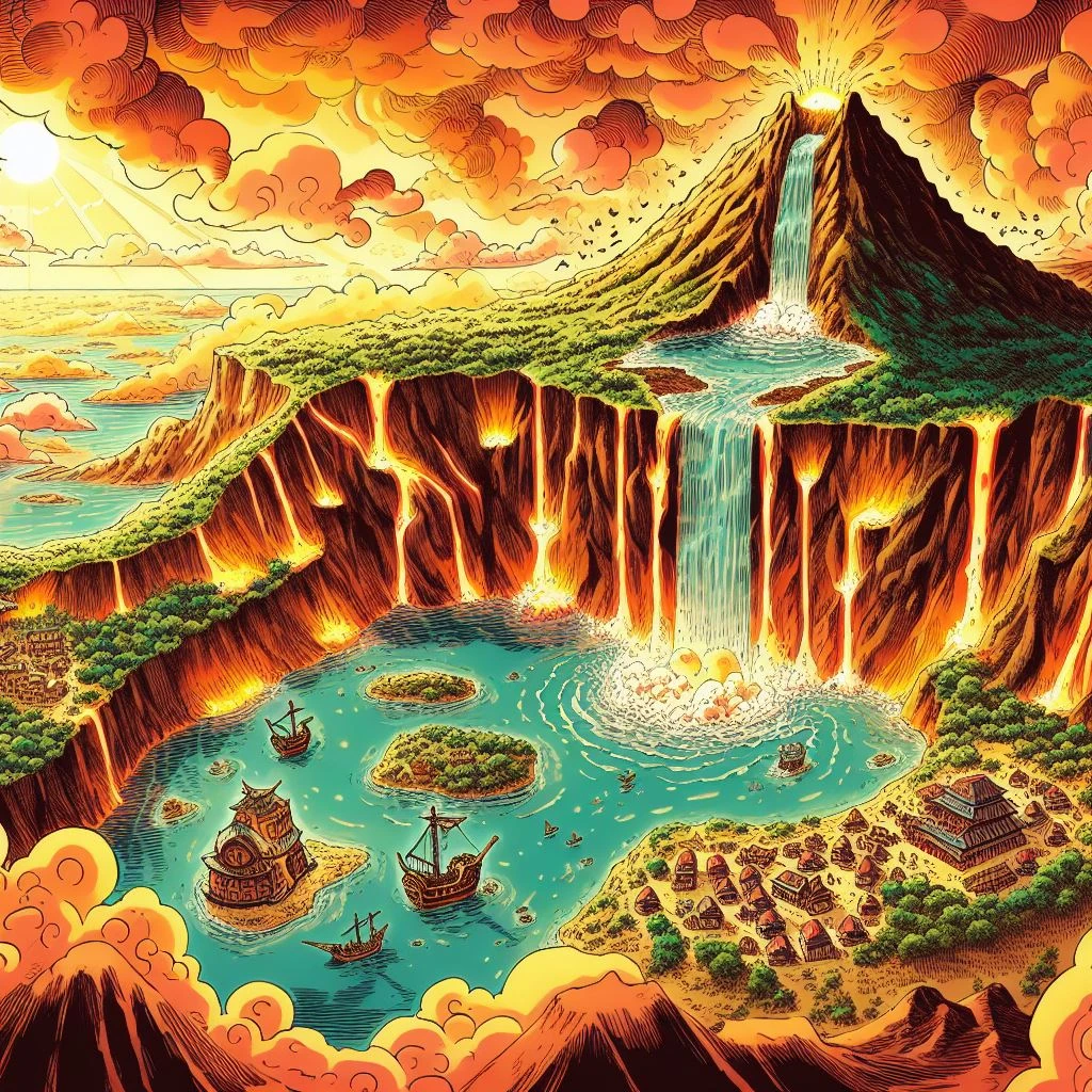 Lavafall Island | OnePiece Fanon Wiki | Fandom