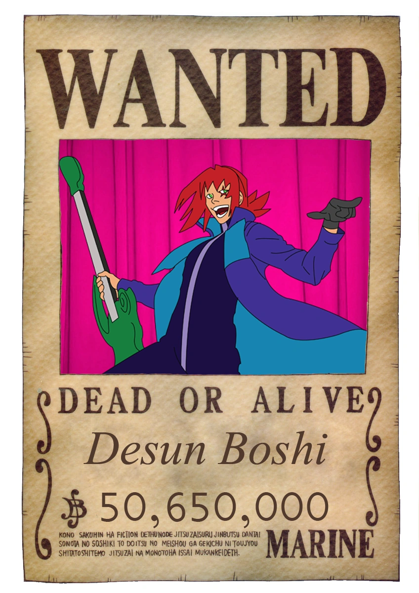 Boshi Desun | One Piece: Parallel Existance Wiki | Fandom