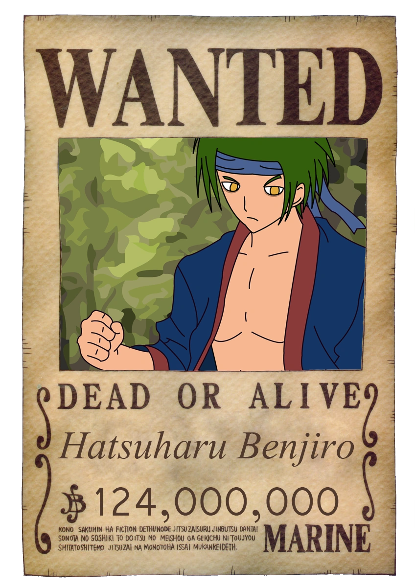 Benjiro Hatsuharu | One Piece: Parallel Existance Wiki | Fandom