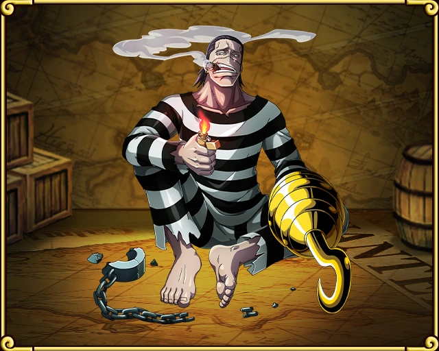 Sir Crocodile, the Strongest Prisoner Mr. 0, Ex-Baroque Works Leader ...