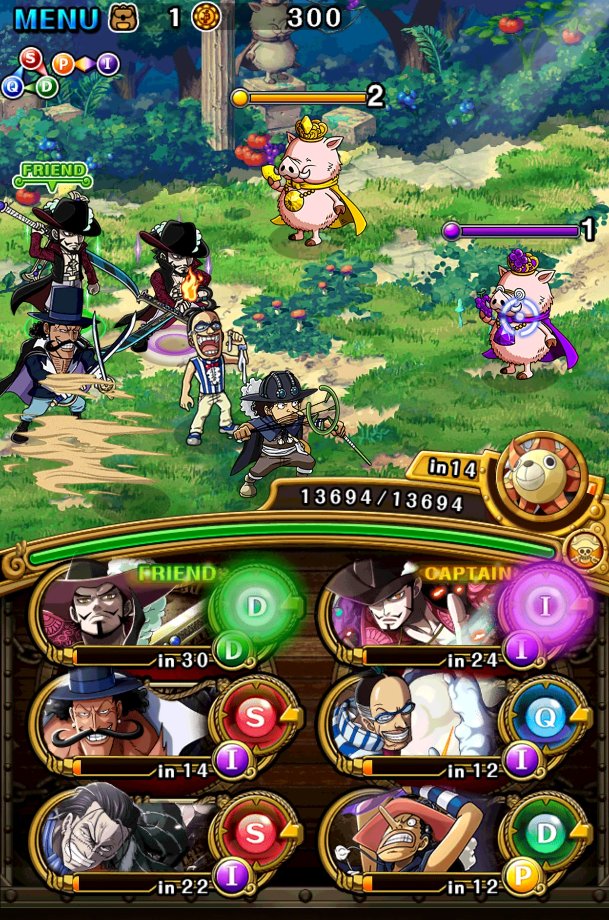 Jeweled Porc Sanctuary | One Piece Treasure Cruise Wiki | Fandom