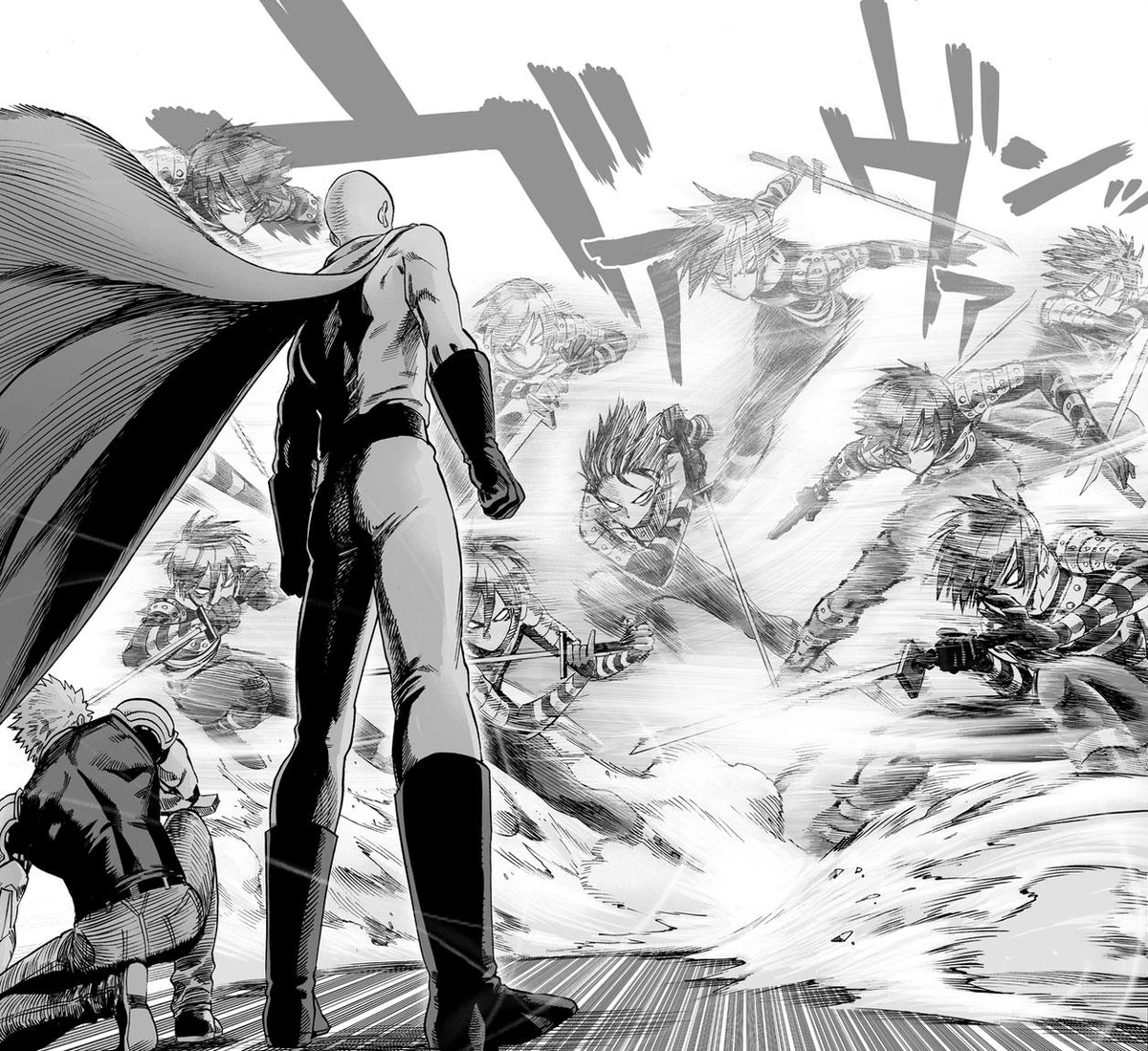 Saitama vs. Speed-o'-Sound Sonic: Round Three | One-Punch Man Wiki | Fandom