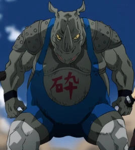 Rhino Wrestler | One-Punch Man Wiki | Fandom