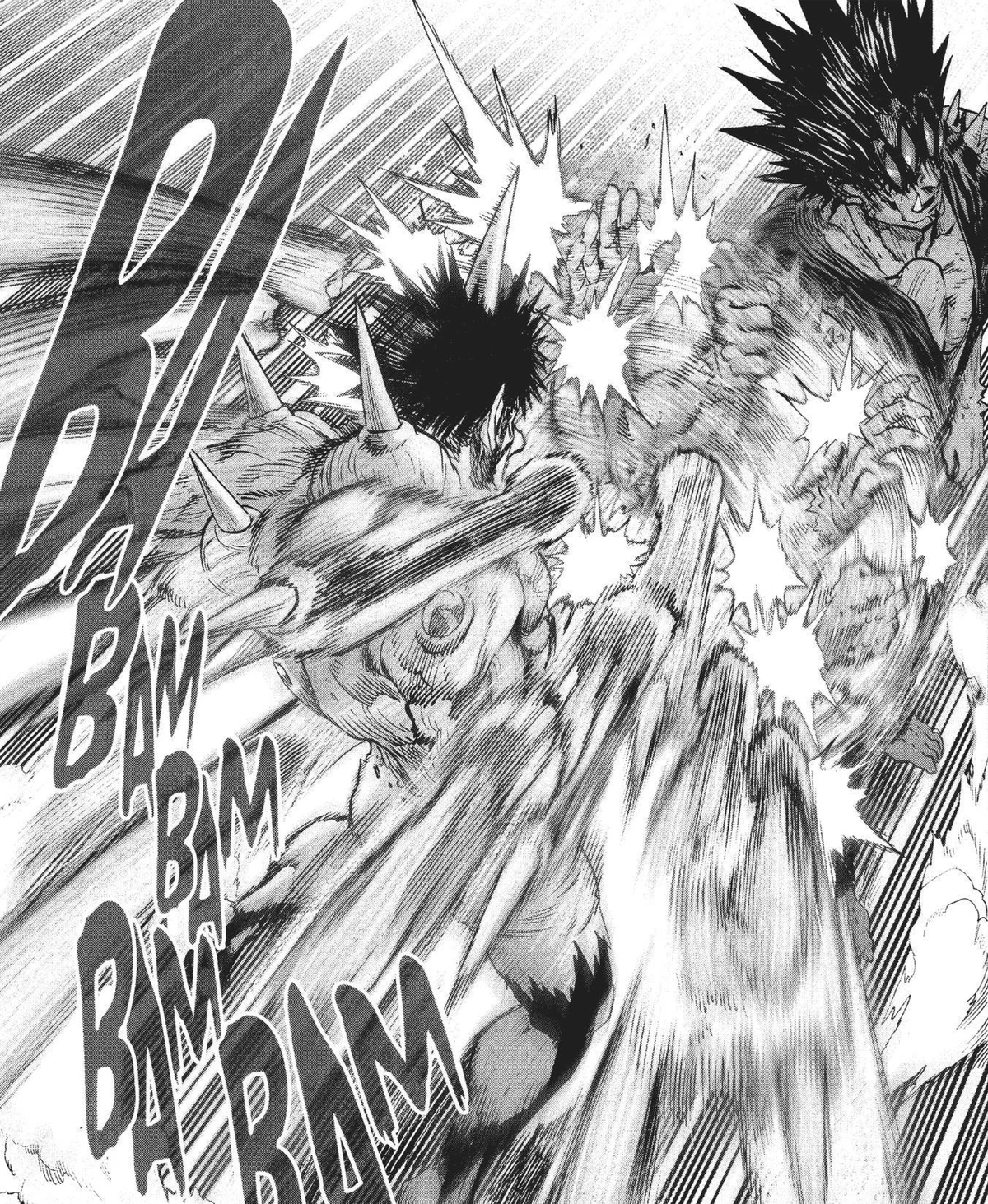 Gouketsu vs. Bakuzan | One-Punch Man Wiki | Fandom