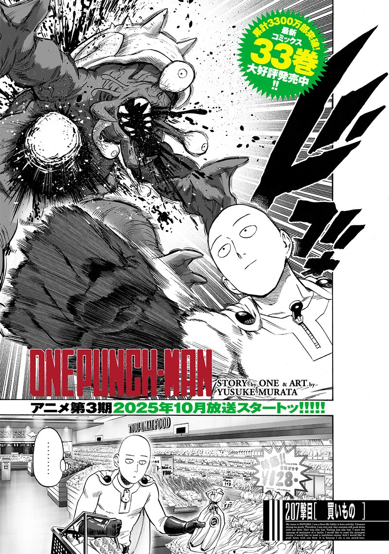 Chapter 209 (Online) | One-Punch Man Wiki | Fandom
