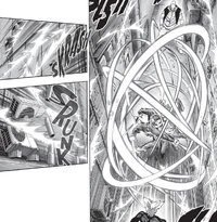 Garou vs. Golden Ball and Spring Mustachio | One-Punch Man Wiki | Fandom