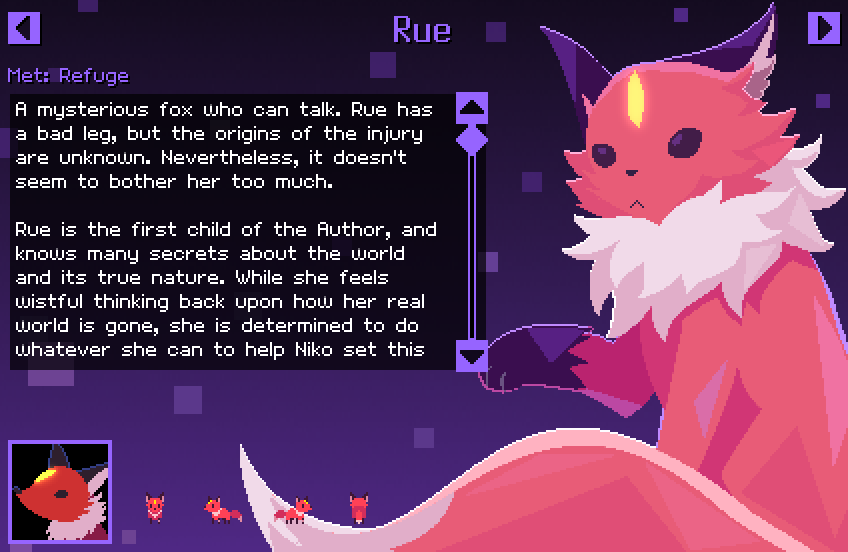 Rue | OneShot Wiki | Fandom