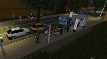 Yellow avenue stop | OneSkyVed's Trolleybuses Wiki | Fandom