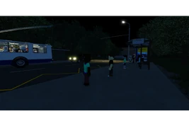Industrial street stop | OneSkyVed's Trolleybuses Wiki | Fandom