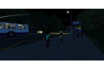 Industrial street stop | OneSkyVed's Trolleybuses Wiki | Fandom