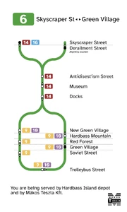 Route 6 | OneSkyVed's Trolleybuses Wiki | Fandom