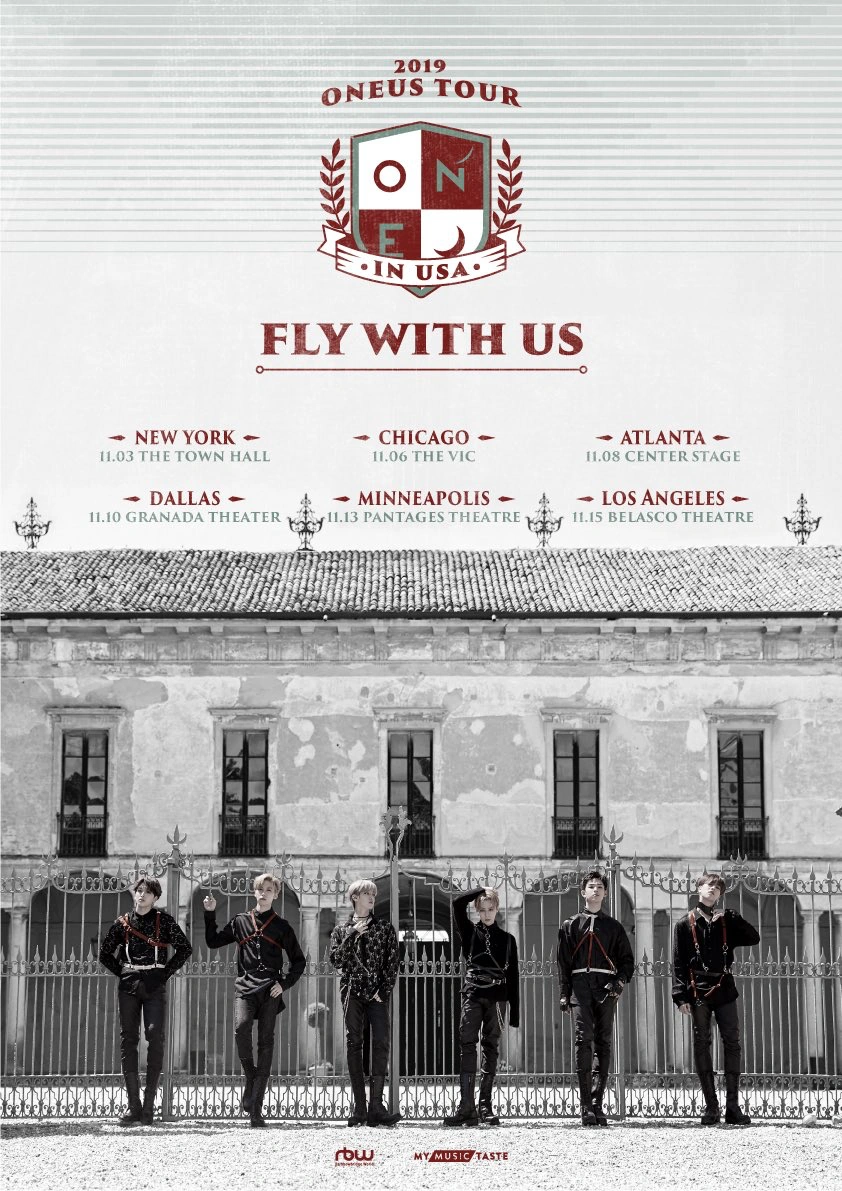 2019 ONEUS TOUR IN USA - Fly With Us | ONEUS Wiki | Fandom
