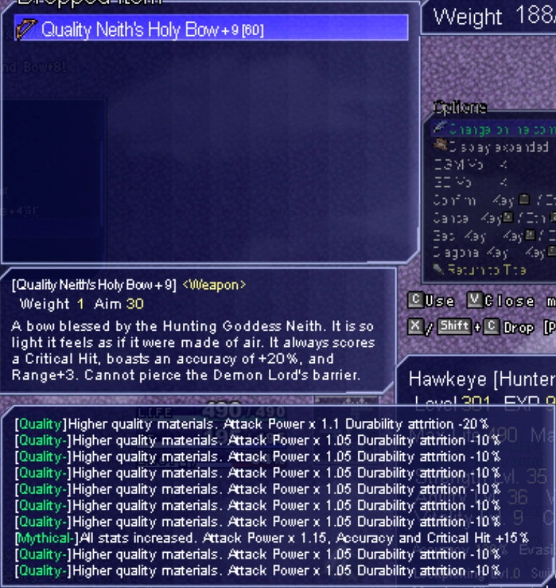 Neith's Holy Bow | One Way Heroics Wiki | Fandom