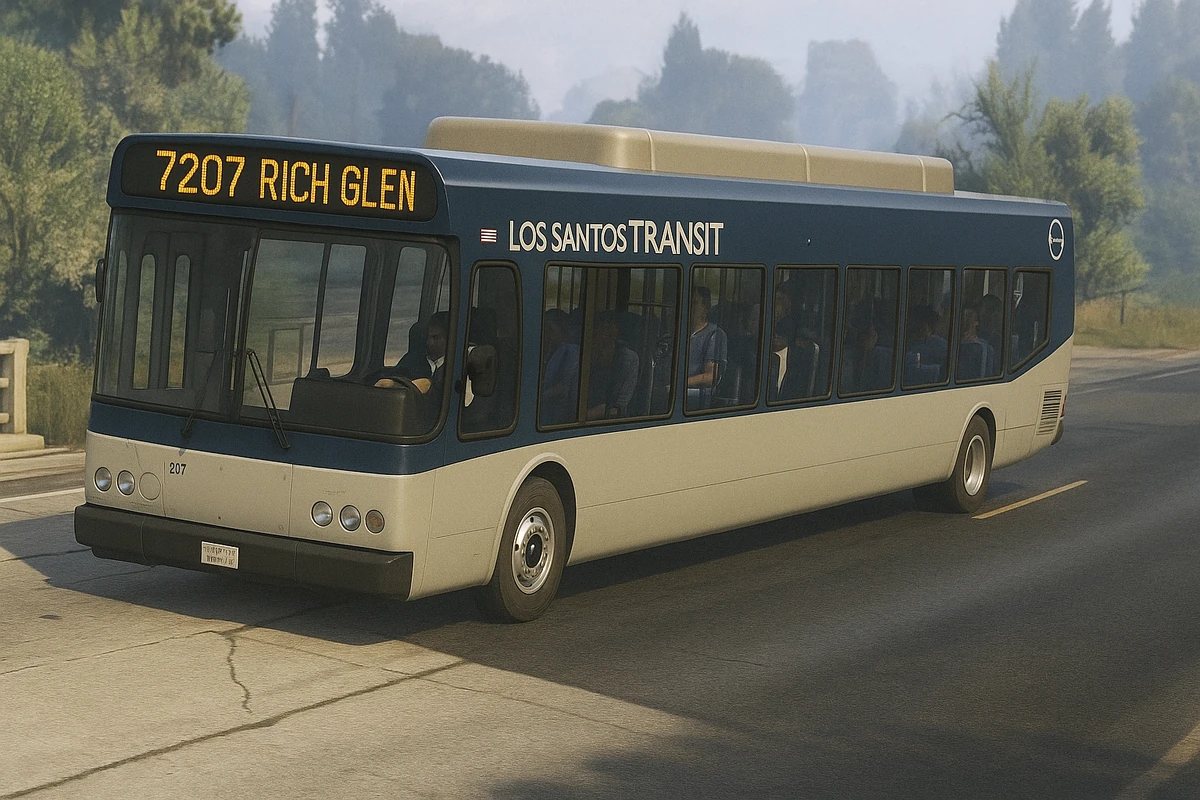 Linha 7207 | Ônibus GTA 5 Wiki | Fandom