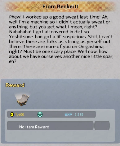 From Benkei II | Onigiri Wiki | Fandom