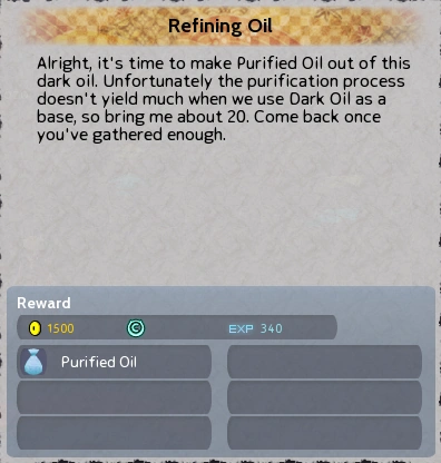 Refining Oil | Onigiri Wiki | Fandom