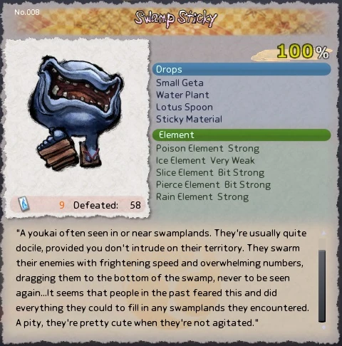 Swamp Sticky | Onigiri Wiki | Fandom