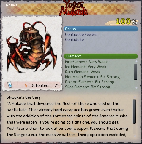 Armored Mukade | Onigiri Wiki | Fandom