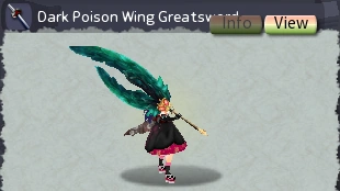 Dark Poison Wing Greatsword | Onigiri Wiki | Fandom