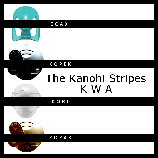 The Kanohi Stripes | The Misadventures of Onipex and Pals Wiki | Fandom