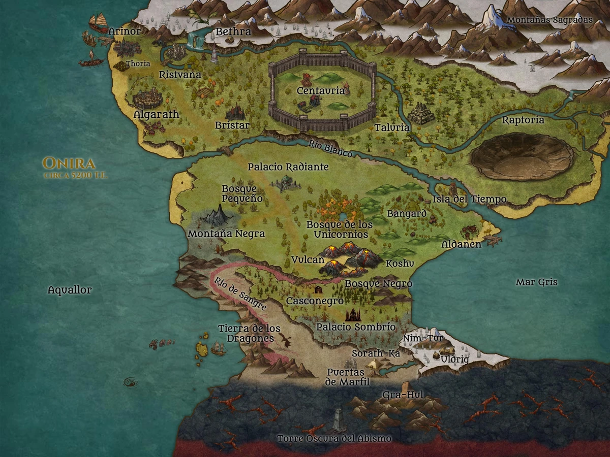 Geografía | Wiki Onira | Fandom
