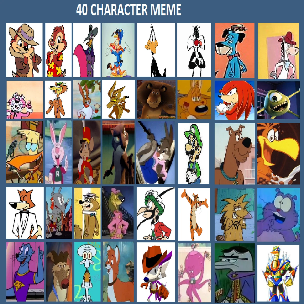 40 Character Meme (art STUFF) | Online generosity Wikia | Fandom