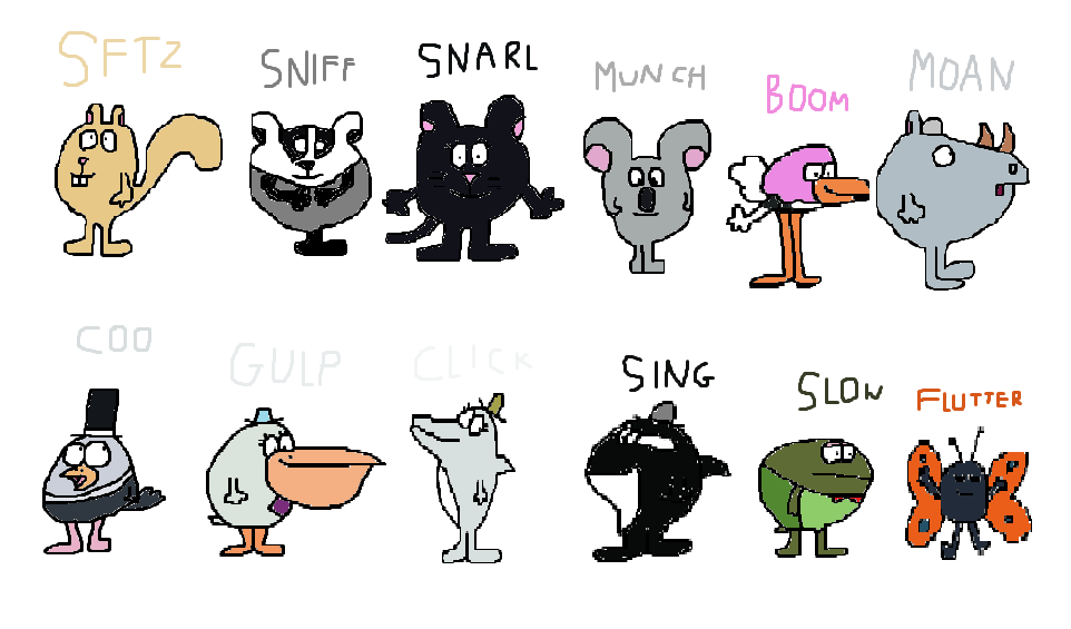 My art style of new timbuctoo characters (art STUFF) | Online ...
