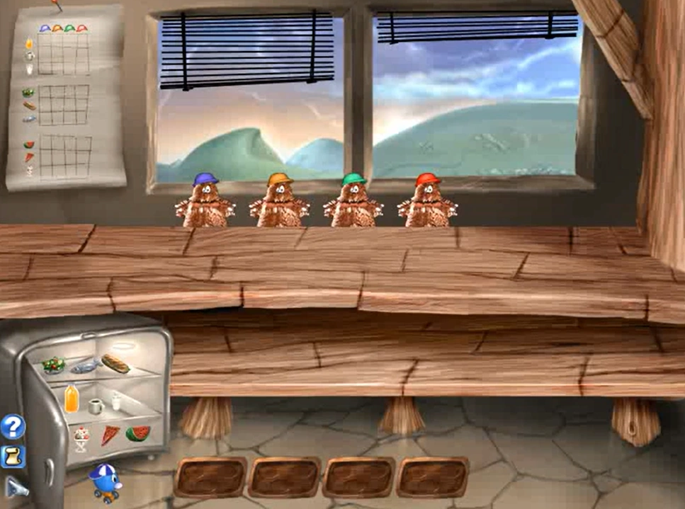 Zoombinis: Mountain Rescue - Norf Restaurant (Chez Norf, Norf Lunch ...