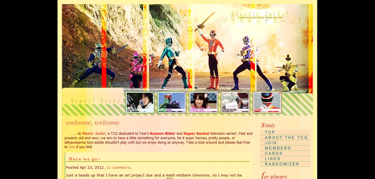 Plastic Suits! | Onlinetcg Wiki | Fandom