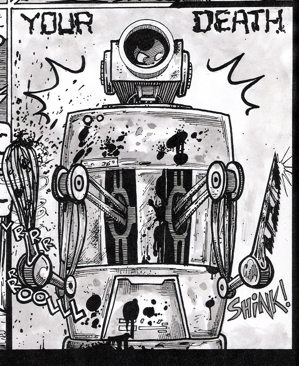 Chef-bot | On My Lap Comics Wiki | Fandom