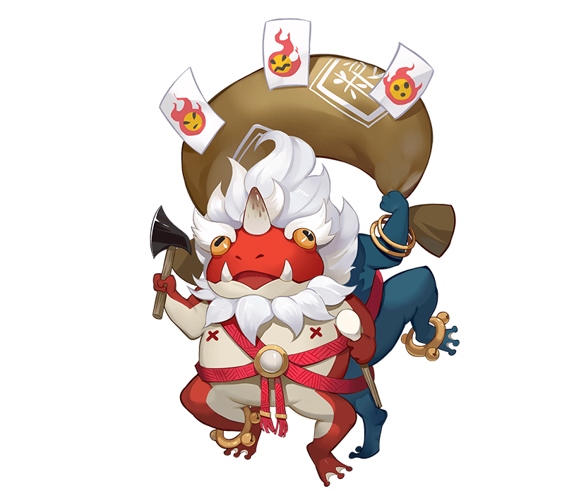 Ryoumenbotoke Frog | Onmyoji Wiki | Fandom