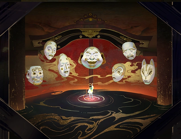 "Seven masks and seven faces・Myriad of Illusions" Memory Scrolls ...