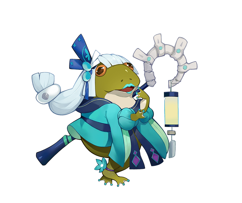 Aoandon Frog/Gallery | Onmyoji Wiki | Fandom