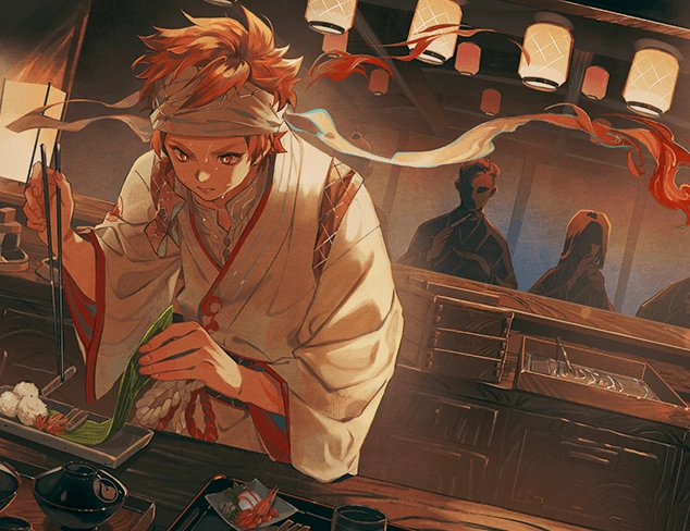 "Dream Cuisine・Lost Dream" & "Flavorful・Full Stomach" Memory Scrolls | Onmyoji Wiki | Fandom