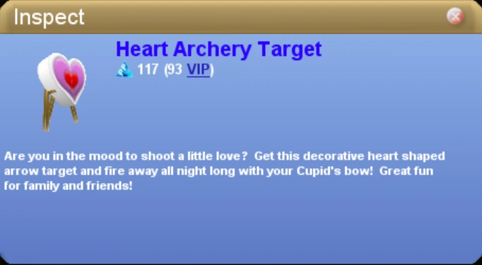 Heart Archery Target | Onverse Wiki | Fandom