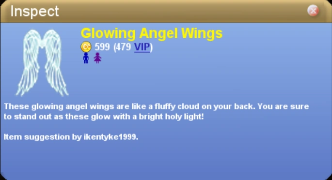 Glowing Angel Wings | Onverse Wiki | Fandom