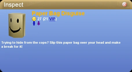 Paper Bag Disguise | Onverse Wiki | Fandom