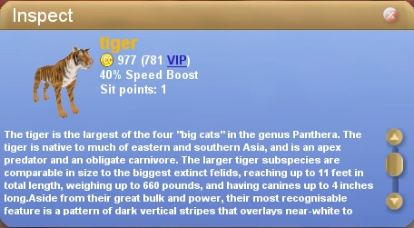 Tiger | Onverse Wiki | Fandom