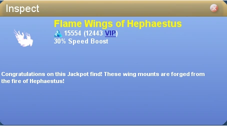 Flame Wings of Hephaestus | Onverse Wiki | Fandom