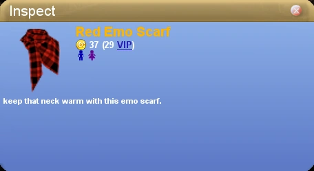 Red Emo Scarf | Onverse Wiki | Fandom