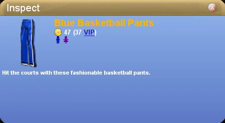 Blue Basketball Pants | Onverse Wiki | Fandom