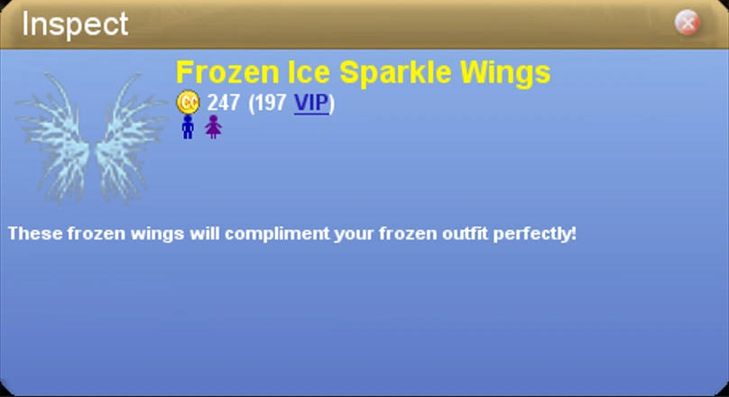 Frozen Ice Sparkle Wings | Onverse Wiki | Fandom