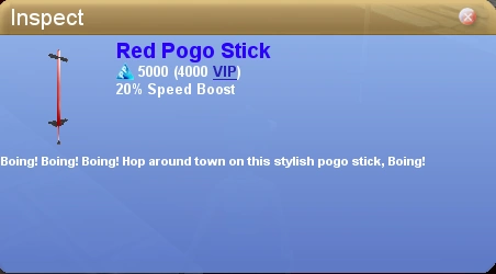 Red Pogo Stick | Onverse Wiki | Fandom
