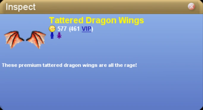 Tattered Dragon Wings | Onverse Wiki | Fandom
