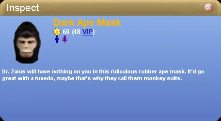 Dark Ape Mask | Onverse Wiki | Fandom